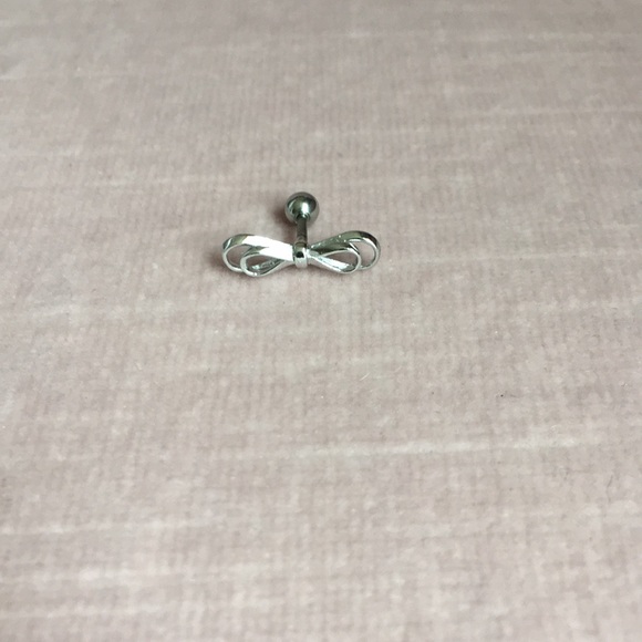 Jewelry | Feminine Bow Cartilage Piercing 316l | Poshmark